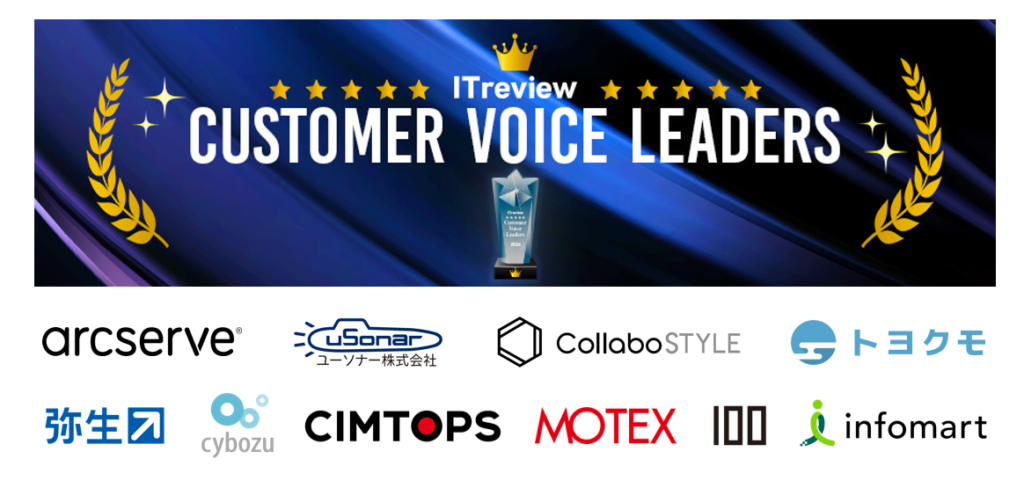 ITreview「Customer Voice Leaders 2024」発表 ～顧客の声を中⼼にビジネスを加速し、顧客と共に成功している企業10社～ | ITreview Labo